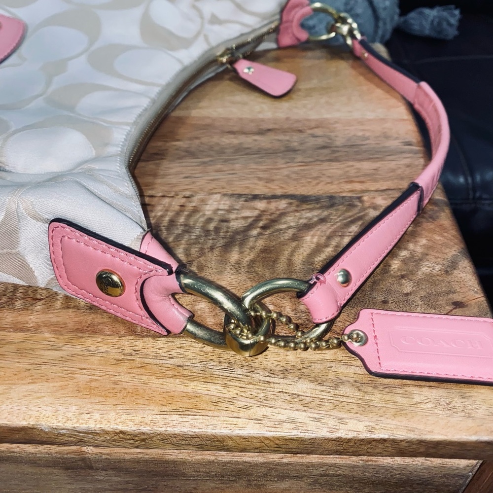 Coach Kristin Signature Puffy Hobo Bag Crossbody Remo… - Gem